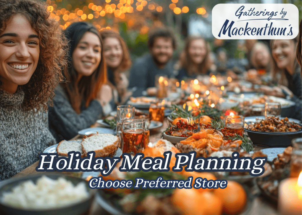 Holiday Meal Planning - Mackenthun`s Site